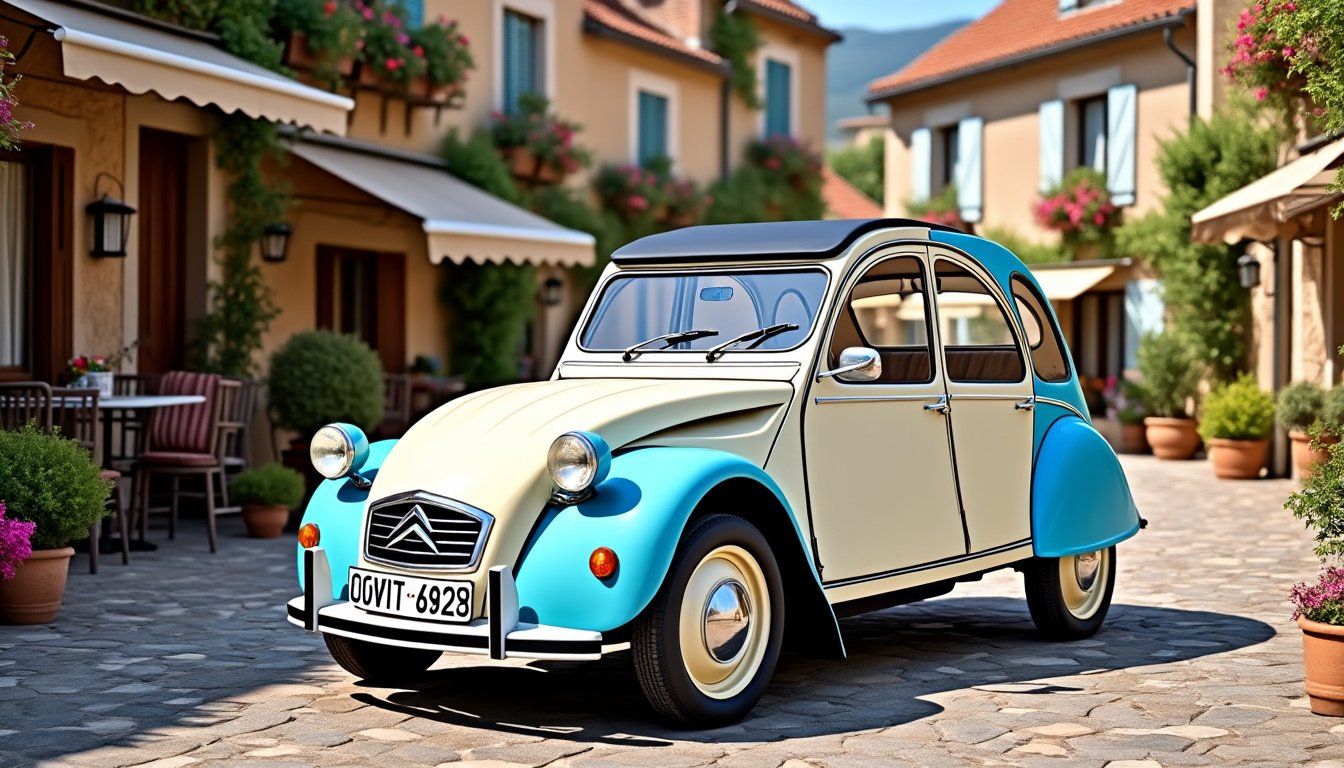 Discover the iconic history of the Citroën Dolly 2CV